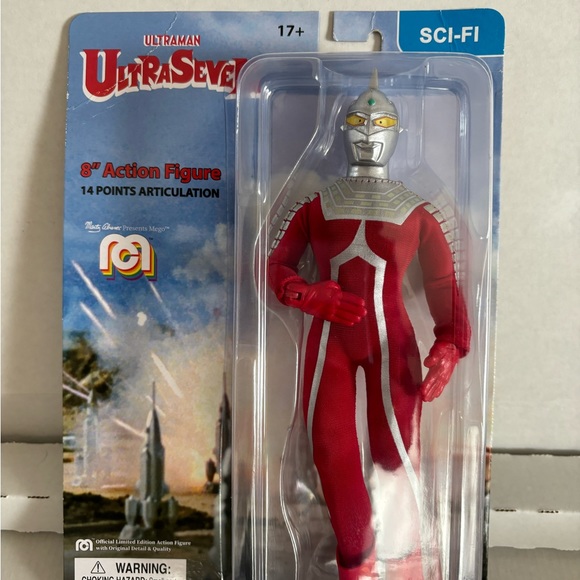Mego | Toys | Ultraman Ultraseven Megan Action Figure 8 Sci Fi Red Nwb ...
